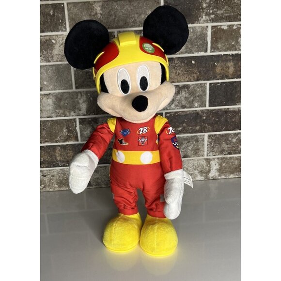 Disney | Toys | Disney Store Mickey Mouse Talking Race Car Driver 4 ...